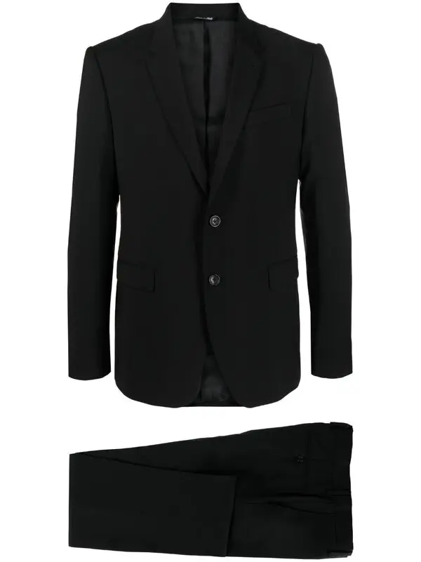 ERALDO Notched-lapel Single-breasted Wool Suit