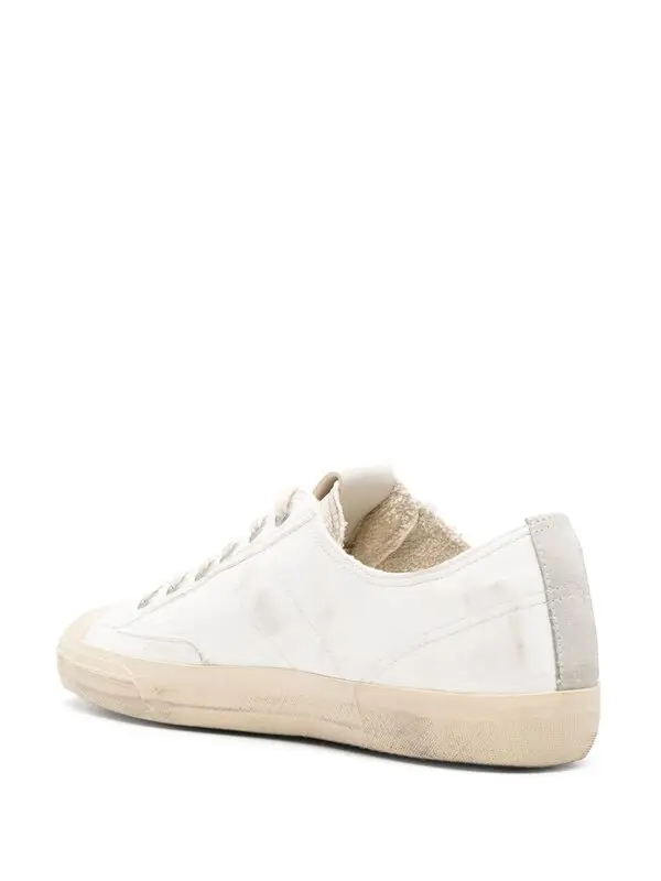 GOLDEN GOOSE V-star Lace-up Sneakers - White
