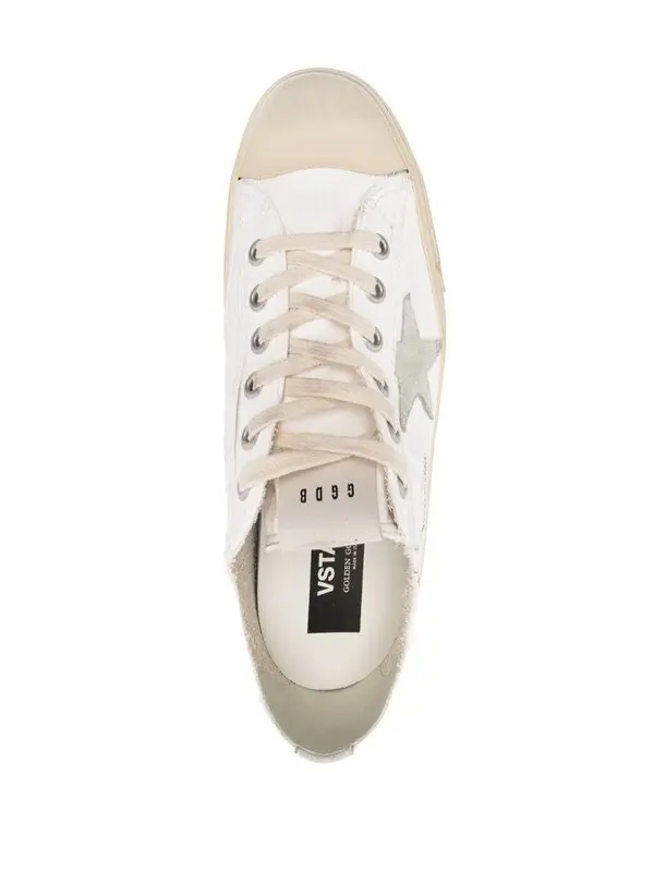 GOLDEN GOOSE V-star Lace-up Sneakers - White