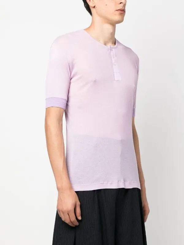 MAISON MARGIELA Button-fastening T-shirt