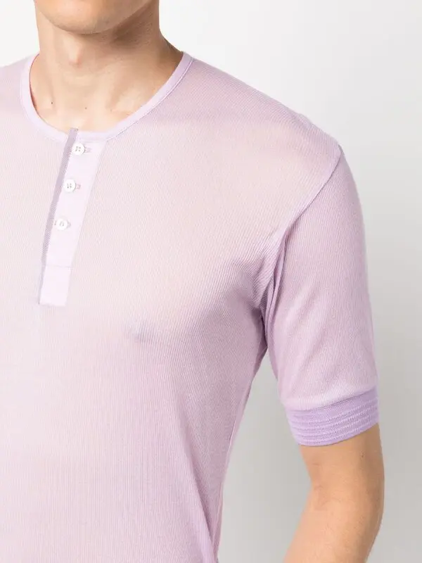 MAISON MARGIELA Button-fastening T-shirt