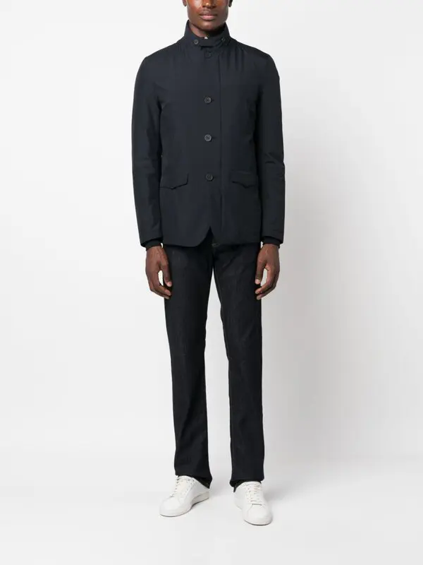 Herno High-neck Padded Shirt Jacket