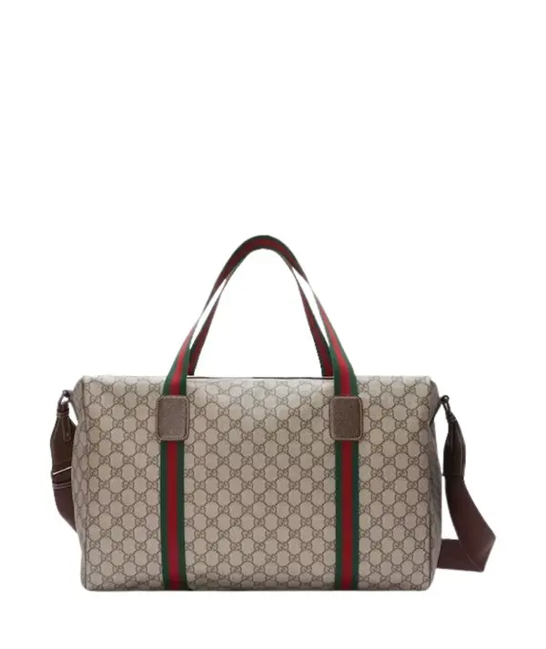 Gucci Gg Supreme Duffle Bag - Beige