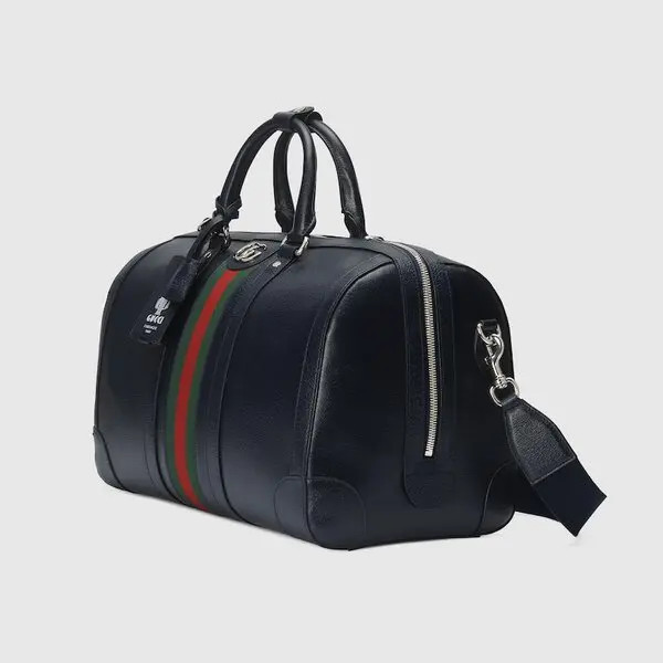 Gucci Savoy Medium Duffle Bag Leather
