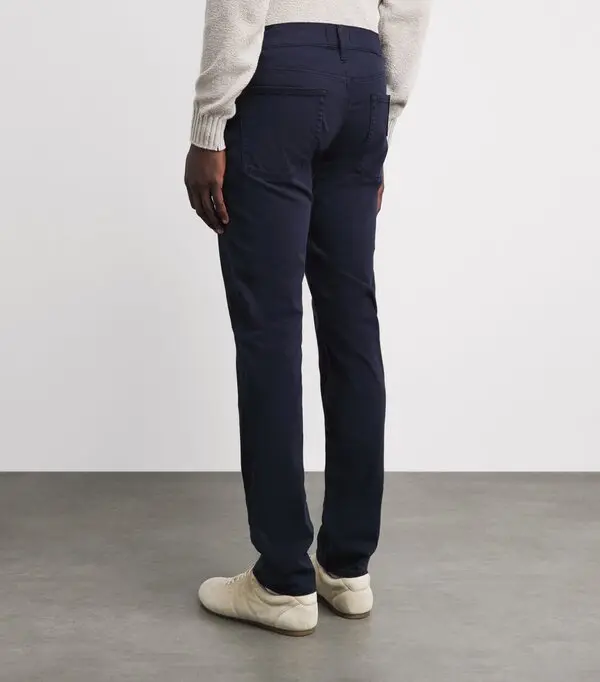 7 For All Mankind Slimmy Luxe Performance Plus Jeans - Blue