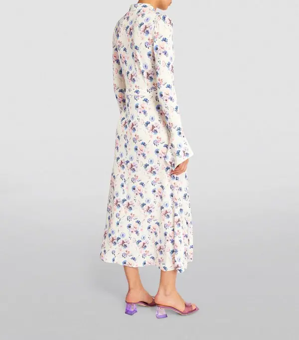 Rabanne Floral Midi Dress