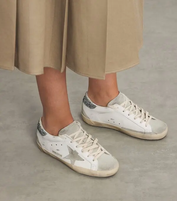 GOLDEN GOOSE Super-star Leather Sneakers