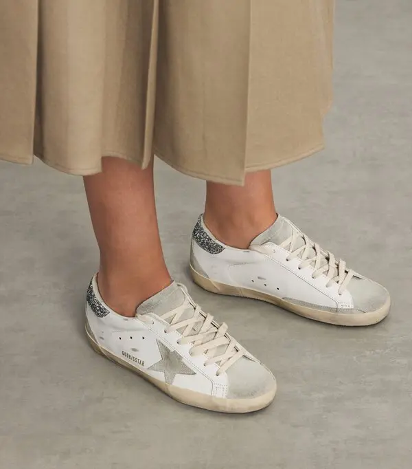 GOLDEN GOOSE Super-star Leather Sneakers