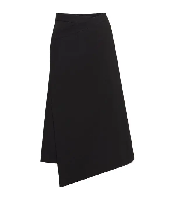Alexander McQueen Wool Wrap-around Kilt