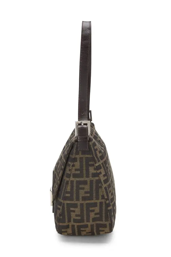 Fendi Zucca Canvas Mama Shoulder Bag - Brown