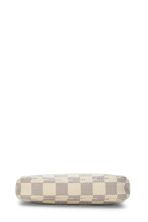 LOUIS VUITTON Damier Azur Pochette Accessoires - Brown