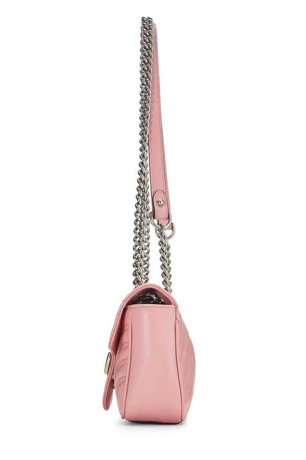 Gucci Leather Shoulder Bag - Pink