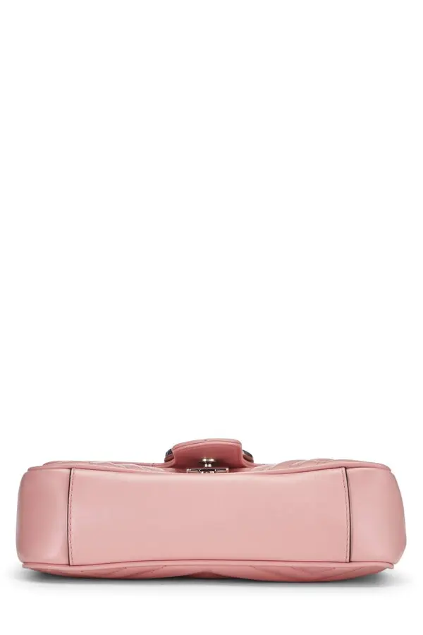 Gucci Leather Shoulder Bag - Pink