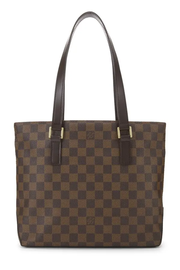 LOUIS VUITTON Damier Ebene Cabas Piano Tote
