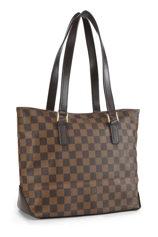 LOUIS VUITTON Damier Ebene Cabas Piano Tote