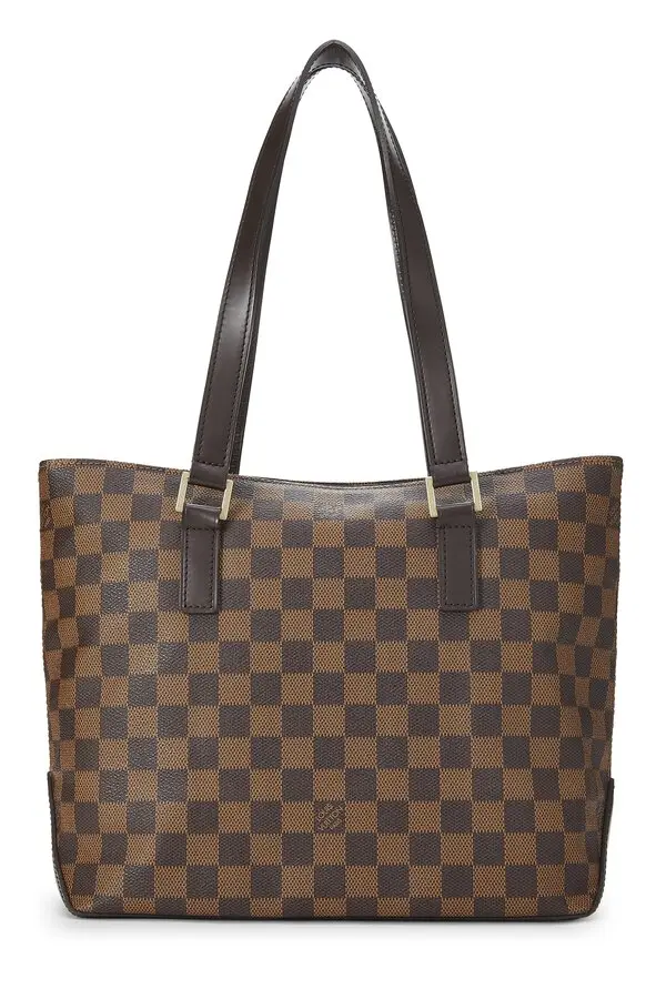 LOUIS VUITTON Damier Ebene Cabas Piano Tote