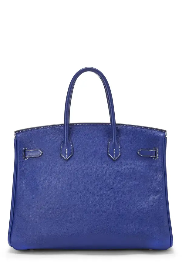Hermès Bleu & Mykonos Epsom Candy Birkin 35