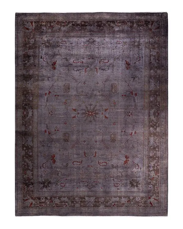 Bloomingdale'S Fine Vibrance M1478 Area Rug, 10'4 X 13'10 - Brown