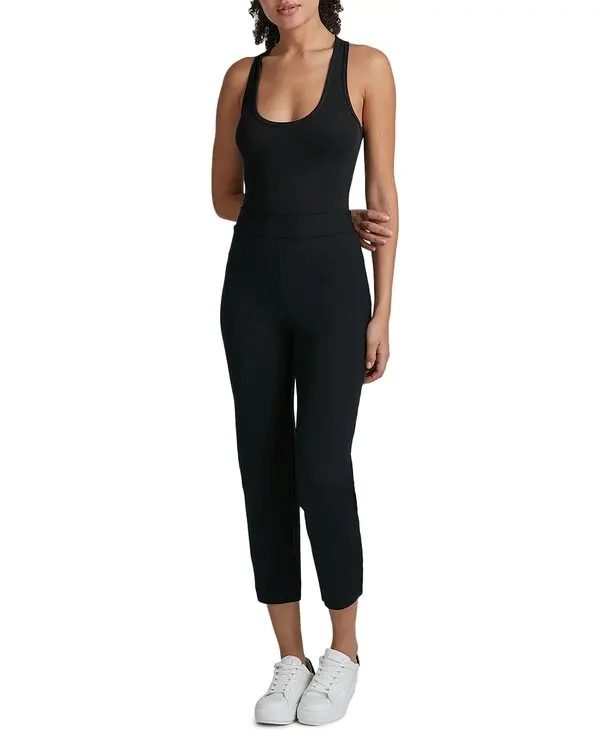 Commando Luxury Rib Racerback Bodysuit - Black