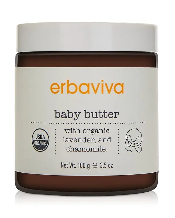 Erbaviva Baby Butter 3.5 Oz - No Color