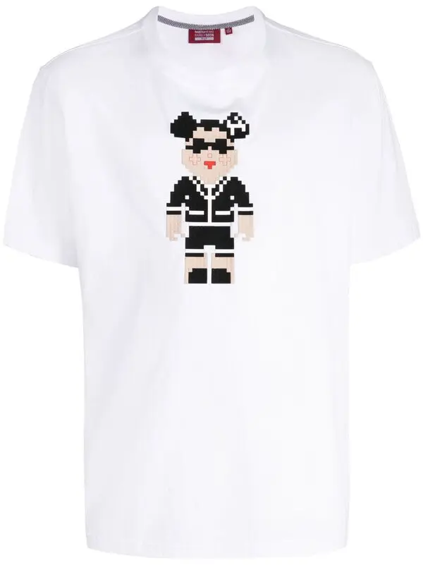 MOSTLY HEARD RARELY SEEN 8-BIT Graphic-print Cotton T-shirt