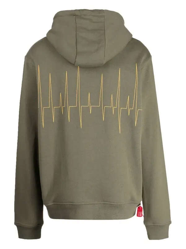 MOSTLY HEARD RARELY SEEN Graphic-print Cotton Hoodie