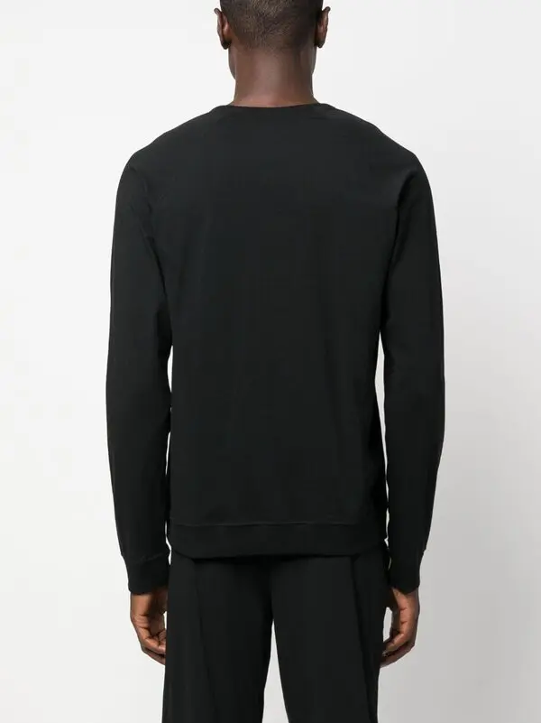 Paul Smith Logo-patch Cotton Sweatshirt