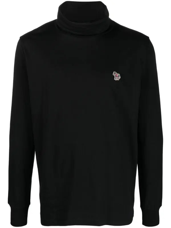 Paul Smith Zebra-patch Roll-neck Jumper