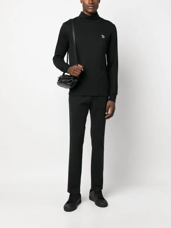 Paul Smith Zebra-patch Roll-neck Jumper