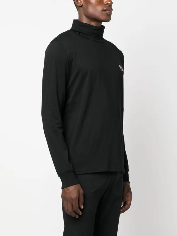 Paul Smith Zebra-patch Roll-neck Jumper