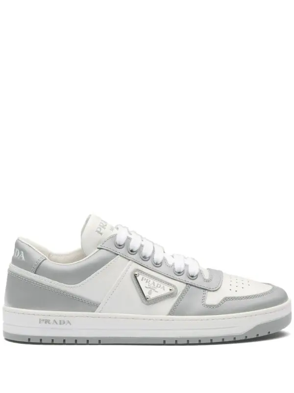 Prada Downtown Leather Sneakers