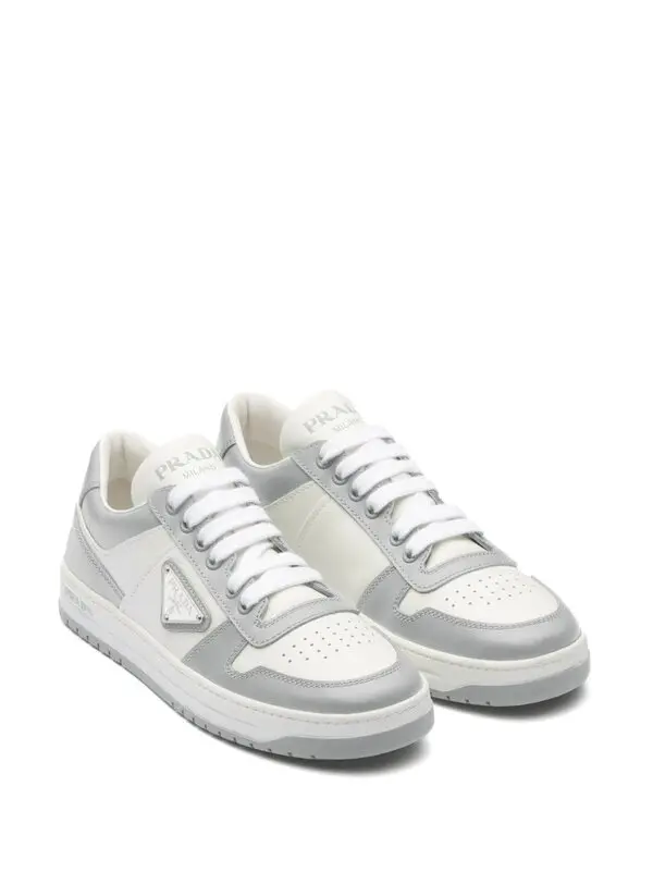 Prada Downtown Leather Sneakers