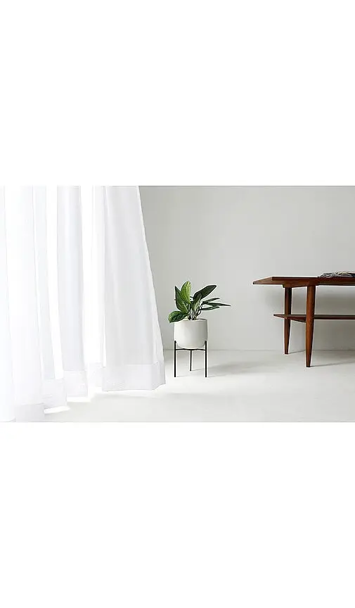KINTO 6in Ceramic Plant Pot 211 In Cream