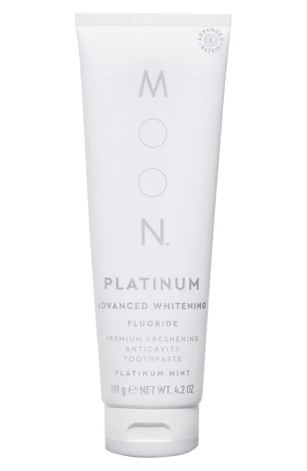 MOON Platinum Advanced Teeth Whitening Fluoride Toothpaste