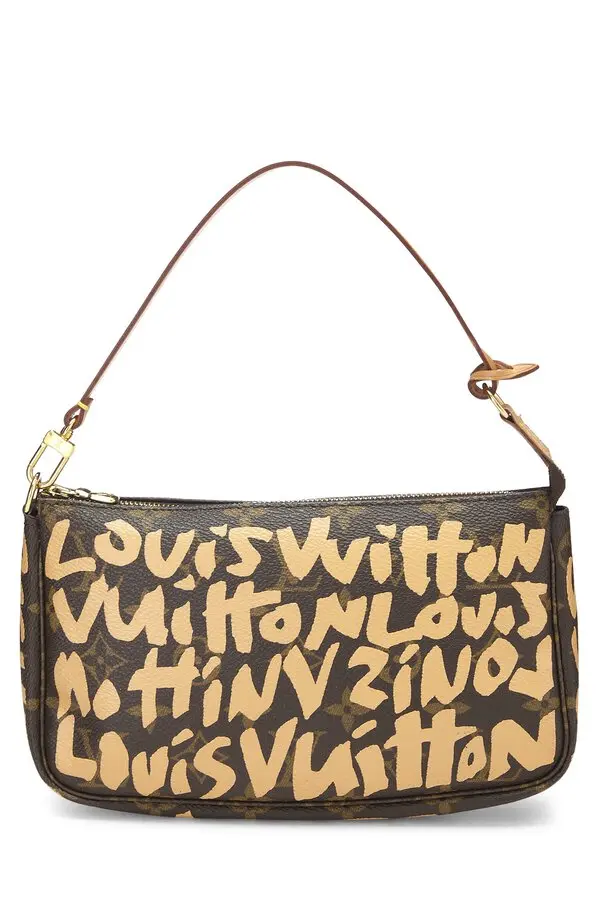 LOUIS VUITTON Stephen Sprouse X Monogram Graffiti Pochette Accessories