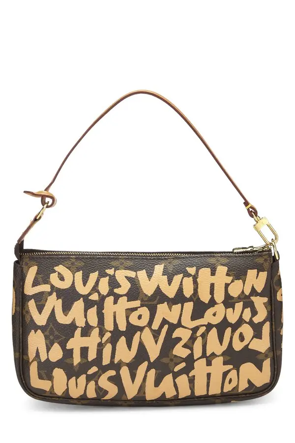 LOUIS VUITTON Stephen Sprouse X Monogram Graffiti Pochette Accessories