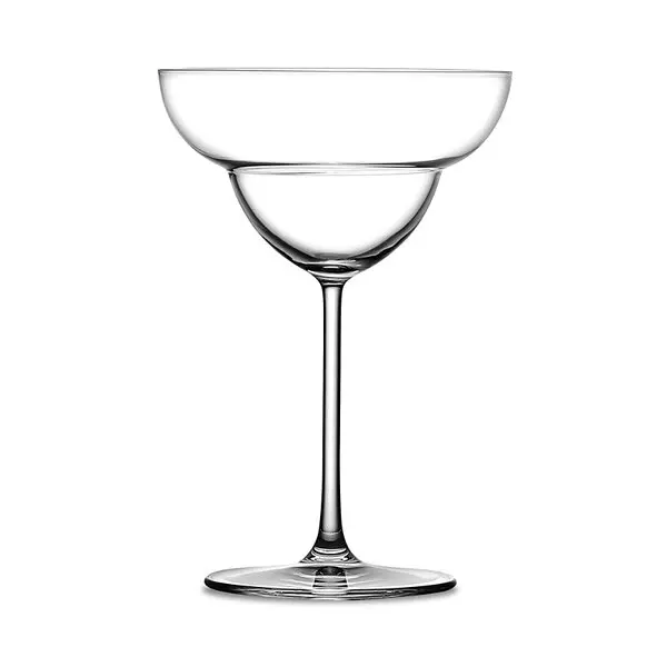 NUDE GLASS Vintage Margarita Glasses, Set Of 2 - Clear