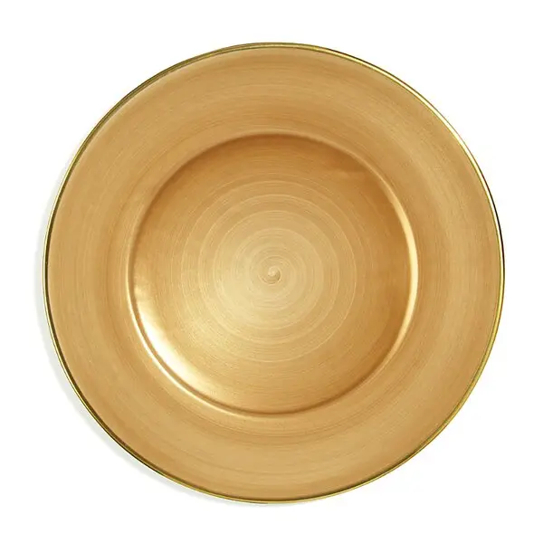 ANNA WEATHERLEY Brushed Charger - Gold