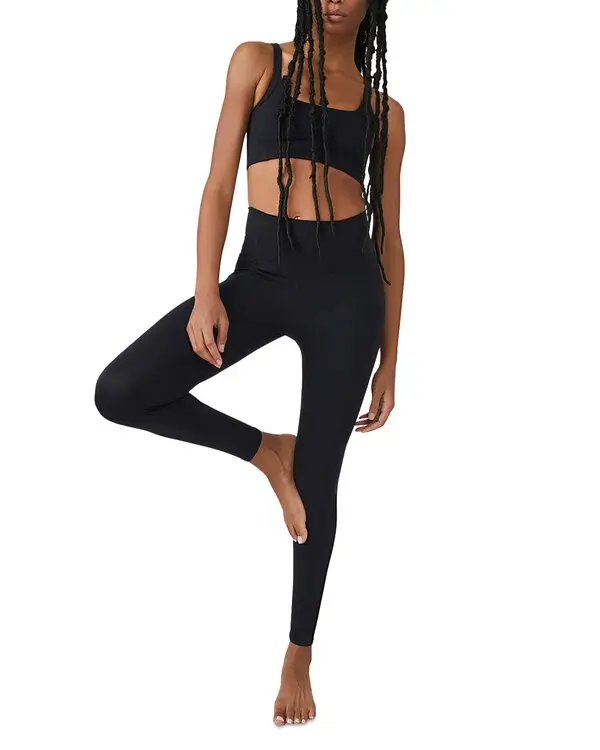 Free People Never Better 7/8 Leggings - Black