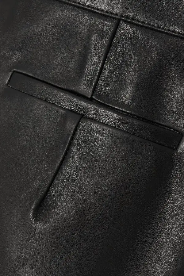 Magda Butrym Leather Wide-leg Pants