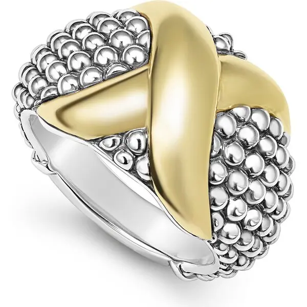 Lagos Embrace Dome Ring - Metallic