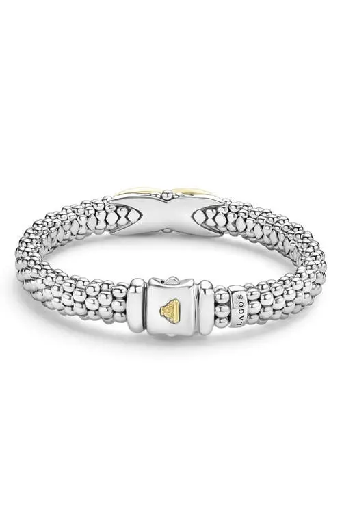 Lagos Embrace Beaded Bracelet - Metallic