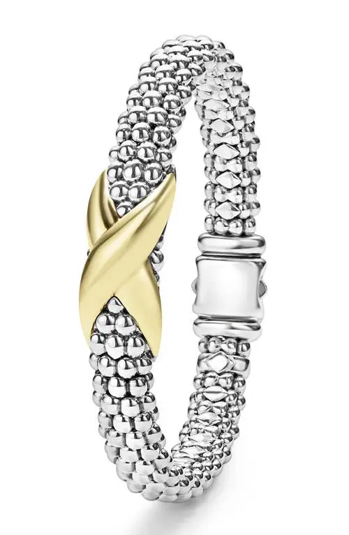 Lagos Embrace Beaded Bracelet - Metallic