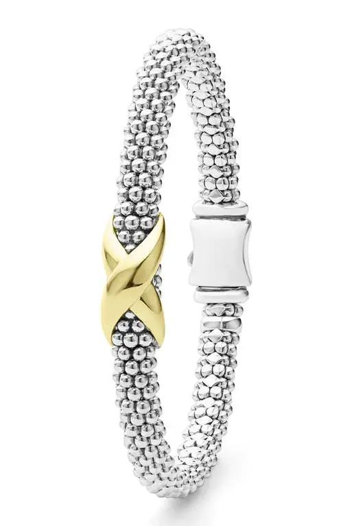 Lagos Embrace Beaded Bracelet - Metallic