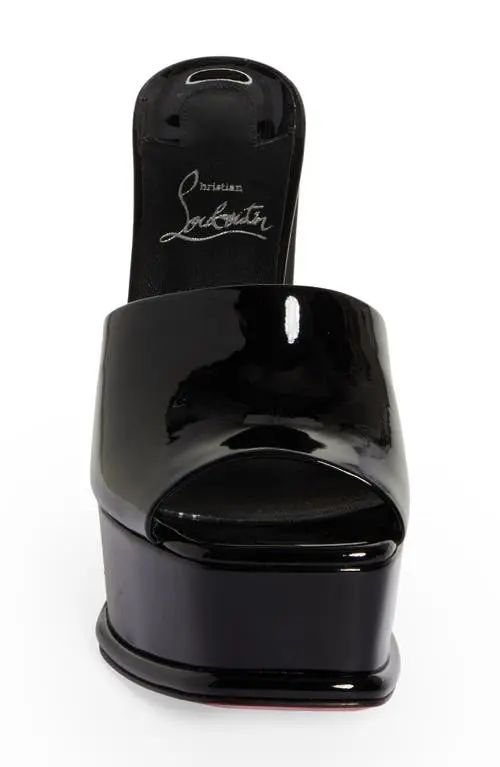CHRISTIAN LOUBOUTIN Amali Alta Platform Slide Sandal