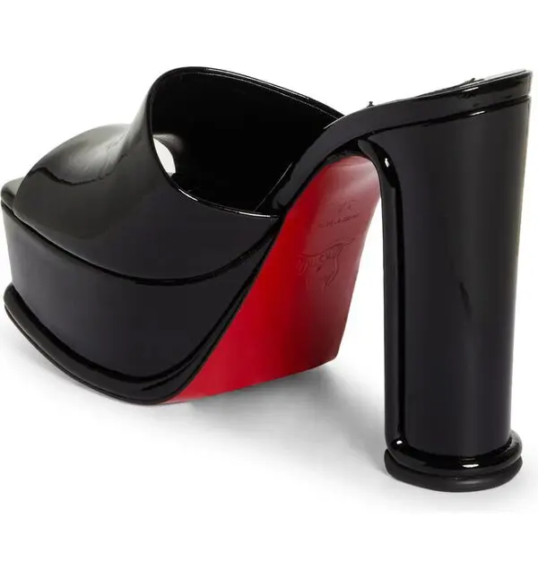 CHRISTIAN LOUBOUTIN Amali Alta Platform Slide Sandal