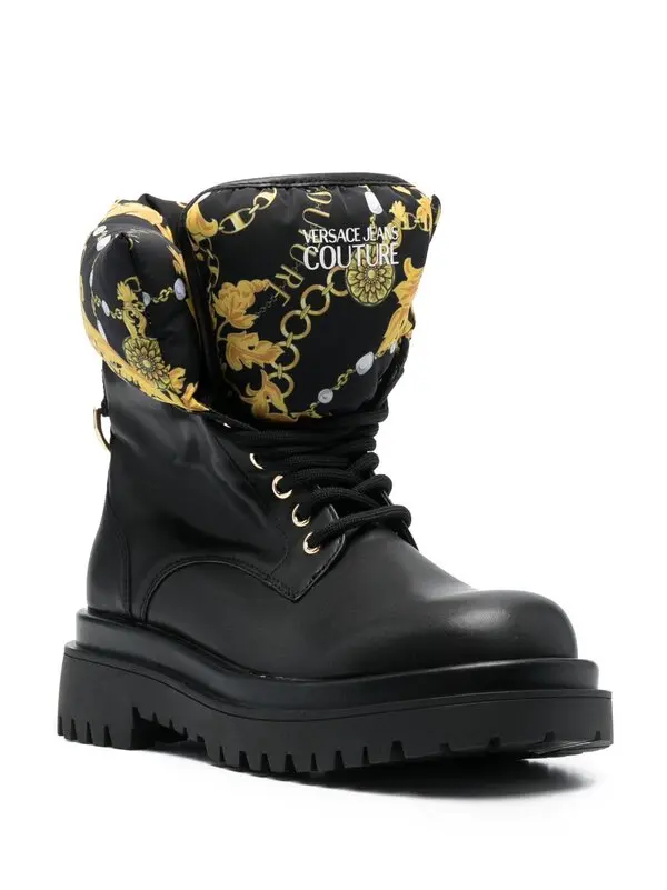 Versace Logo-print Boots