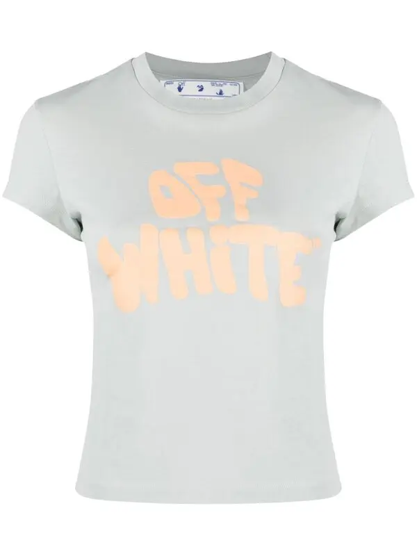 Off-White Logo-print Cotton T-shirt