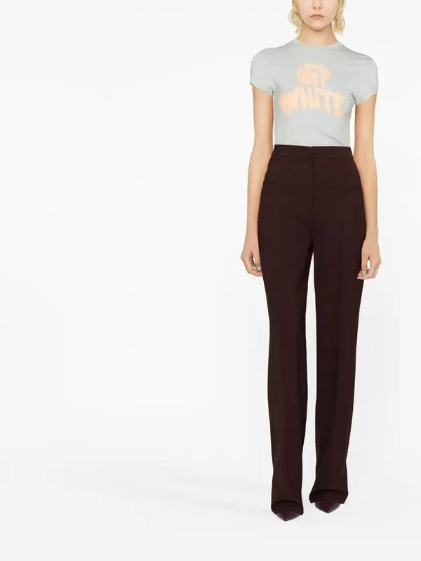 Off-White Logo-print Cotton T-shirt