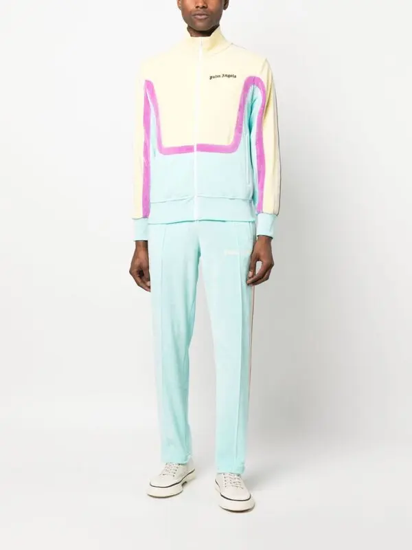 Palm Angels Stripe-stripe Organic Cotton Track Pants